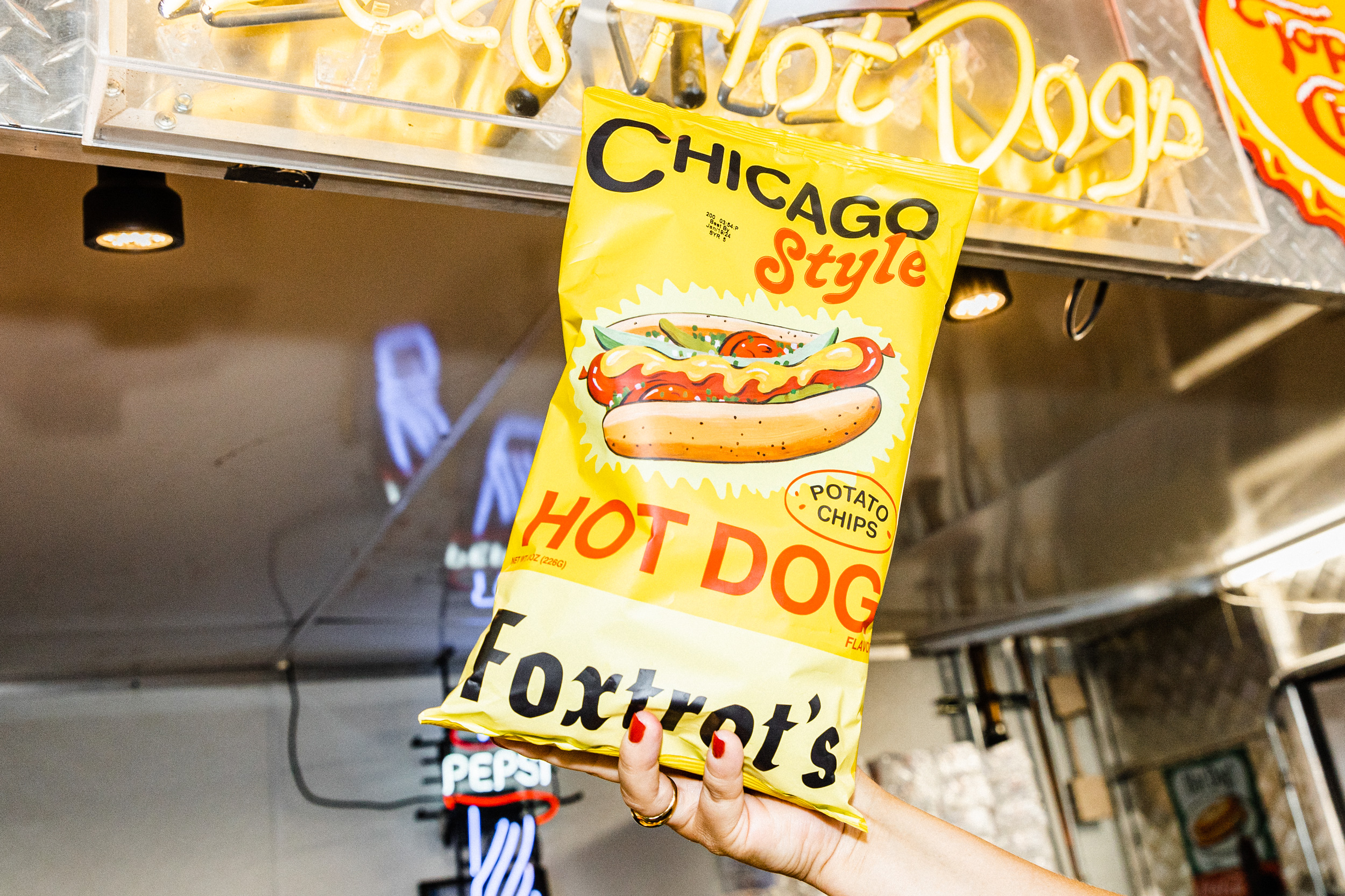 FOXTROT – Chicago Hot Dog Chips – Perky Bros – Packaging Design